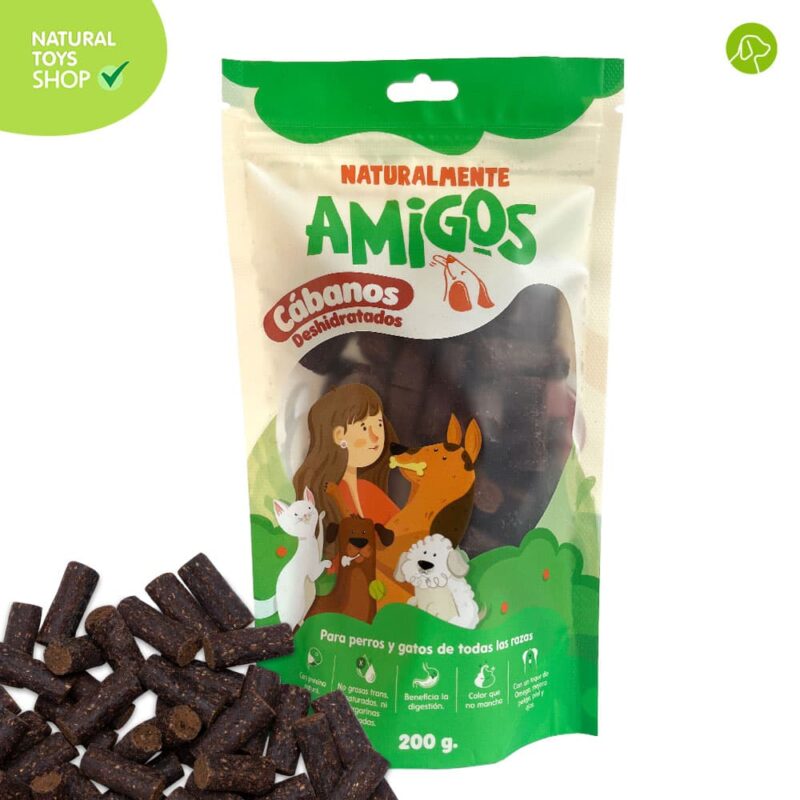 Cabanos de carne deshidratada y natural para perros y gatos - Natural ...